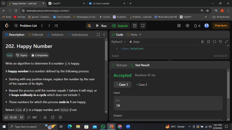 Abeeha Farrukh on LinkedIn: #day #leetcode #python #coding # ... Abeeha Farrukh on LinkedIn: #day #leetcode #python #coding # ...