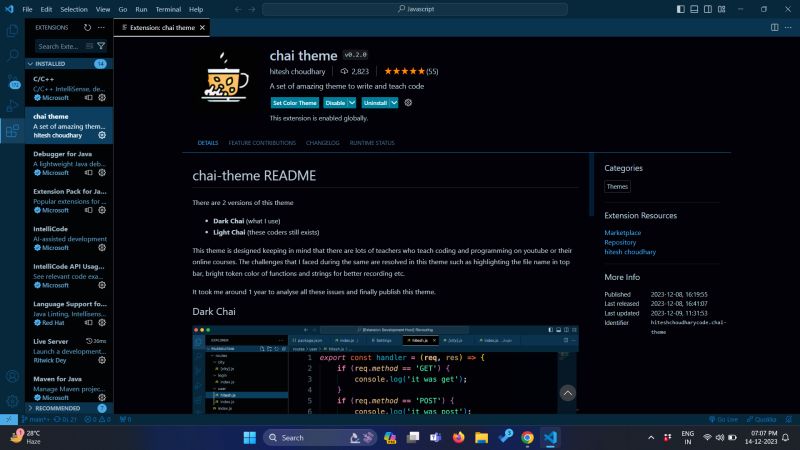 Nikhil Kakade on LinkedIn: #chaiaurcode #vscode #codingmagic # ... Nikhil Kakade on LinkedIn: #chaiaurcode #vscode #codingmagic # ...