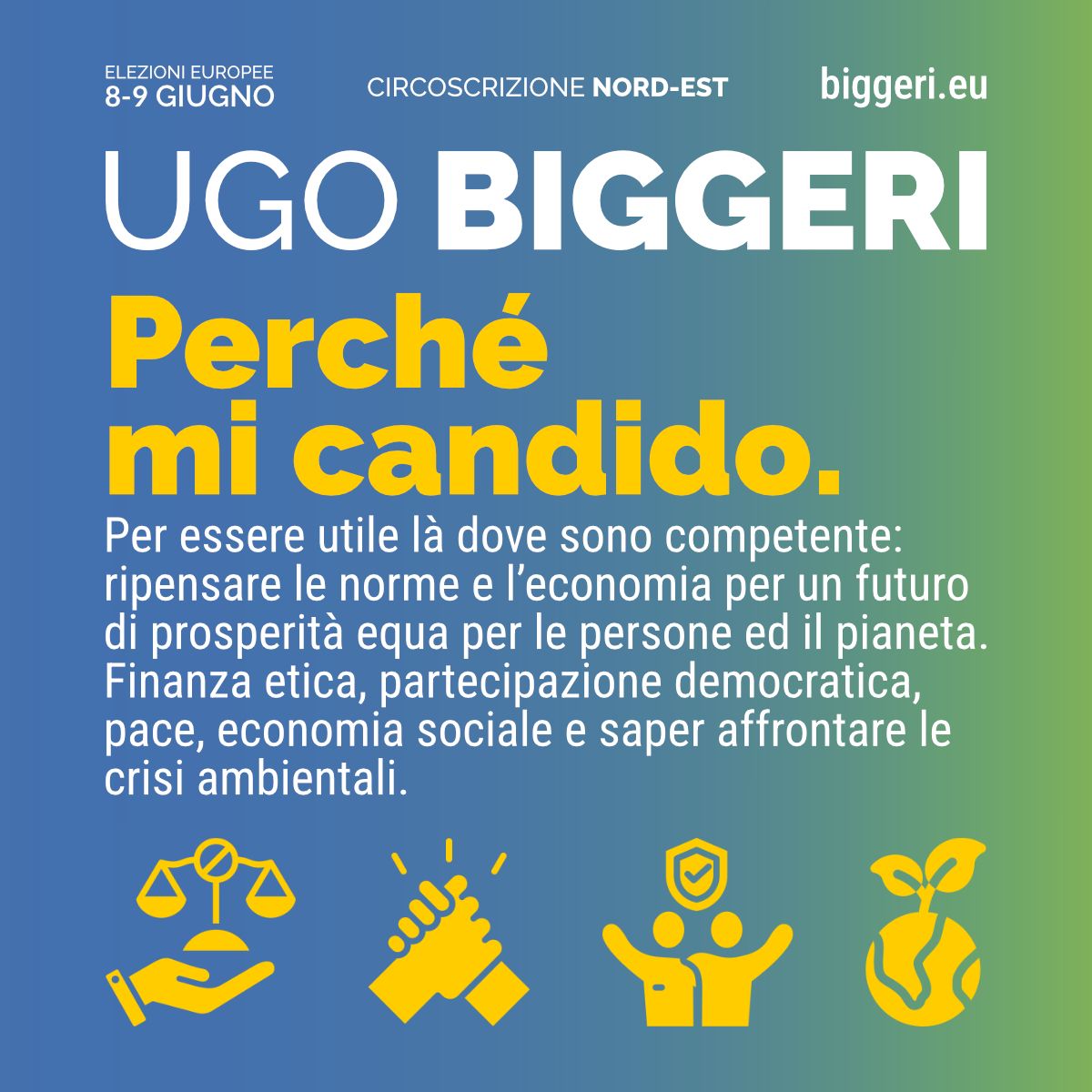 Ugo Biggeri su LinkedIn: Credo fermamente nei valori che mi guidano ... Ugo Biggeri su LinkedIn: Credo fermamente nei valori che mi guidano ...