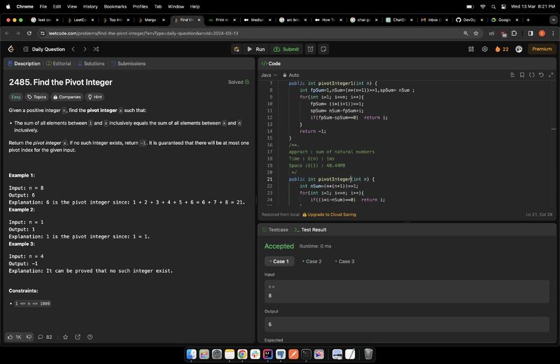 Mallepally shashi kanth varma on LinkedIn: #leetcode #dailychallenge Mallepally shashi kanth varma on LinkedIn: #leetcode #dailychallenge