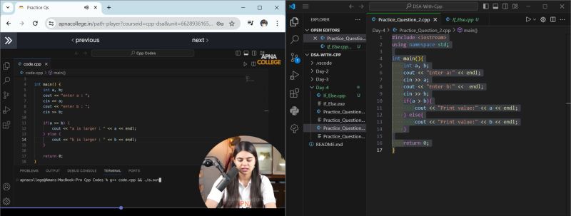 Tanuja Waware on LinkedIn: #100daysofcode #cplusplus #dsa #apnacollege ... Tanuja Waware on LinkedIn: #100daysofcode #cplusplus #dsa #apnacollege ...
