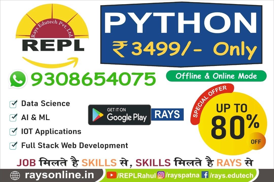 Rays Edutech Private Limited on LinkedIn: #pythonprogramming # ... Rays Edutech Private Limited on LinkedIn: #pythonprogramming # ...