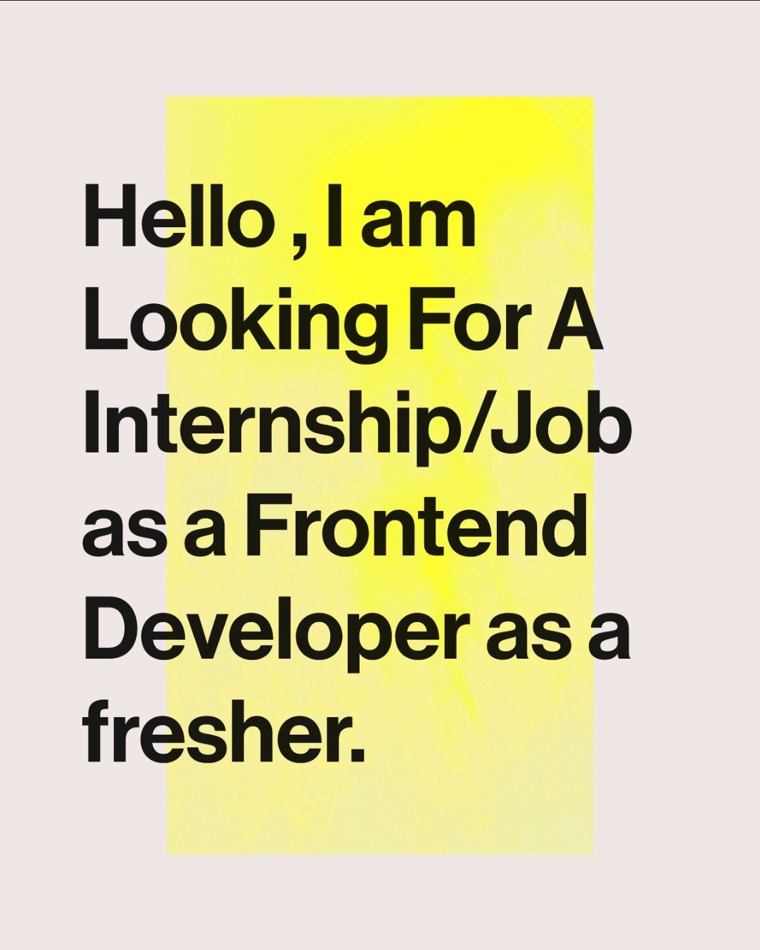 Deepak Soni on LinkedIn: #connections #fresher #help #reactjs # ... Deepak Soni on LinkedIn: #connections #fresher #help #reactjs # ...