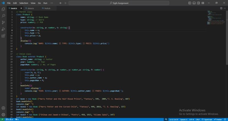 Syed Zaidi on LinkedIn: #typescript #oop #inheritence #super # ... Syed Zaidi on LinkedIn: #typescript #oop #inheritence #super # ...