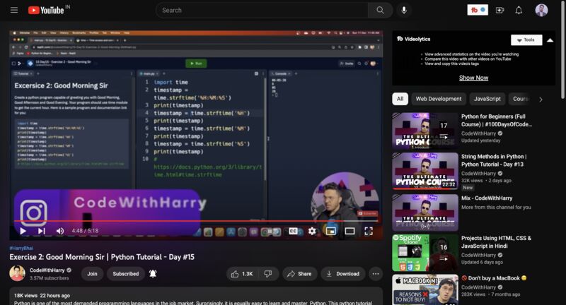 Subodh Singh on LinkedIn: #day15 #100daysofcode #pythonprogramming # ... Subodh Singh on LinkedIn: #day15 #100daysofcode #pythonprogramming # ...