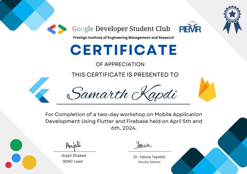 Samarth Kapdi on LinkedIn: #flutter #firebase #mobileappdevelopment # ... Samarth Kapdi on LinkedIn: #flutter #firebase #mobileappdevelopment # ...