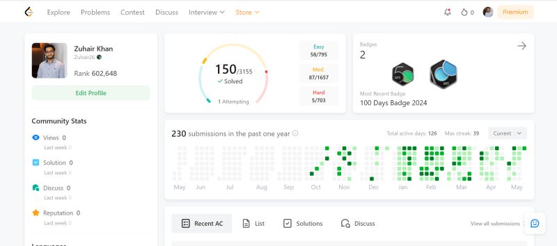 Zuhair Khan on LinkedIn: #leetcode #coding #algorithms #datastructures ... Zuhair Khan on LinkedIn: #leetcode #coding #algorithms #datastructures ...