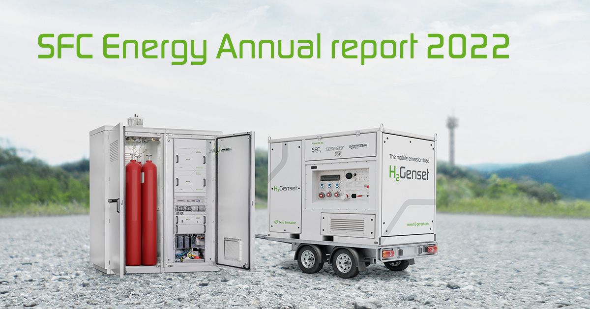SFC Energy AG on LinkedIn: SFC Energy AG published its Annual Report ... SFC Energy AG on LinkedIn: SFC Energy AG published its Annual Report ...