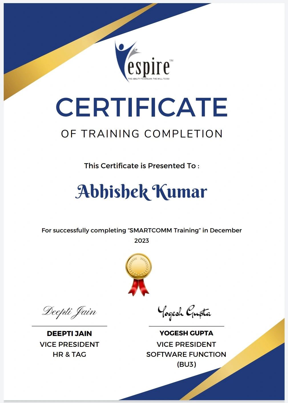 Abhishek Kumar on LinkedIn: I am happy to share that I have completed ... Abhishek Kumar on LinkedIn: I am happy to share that I have completed ...