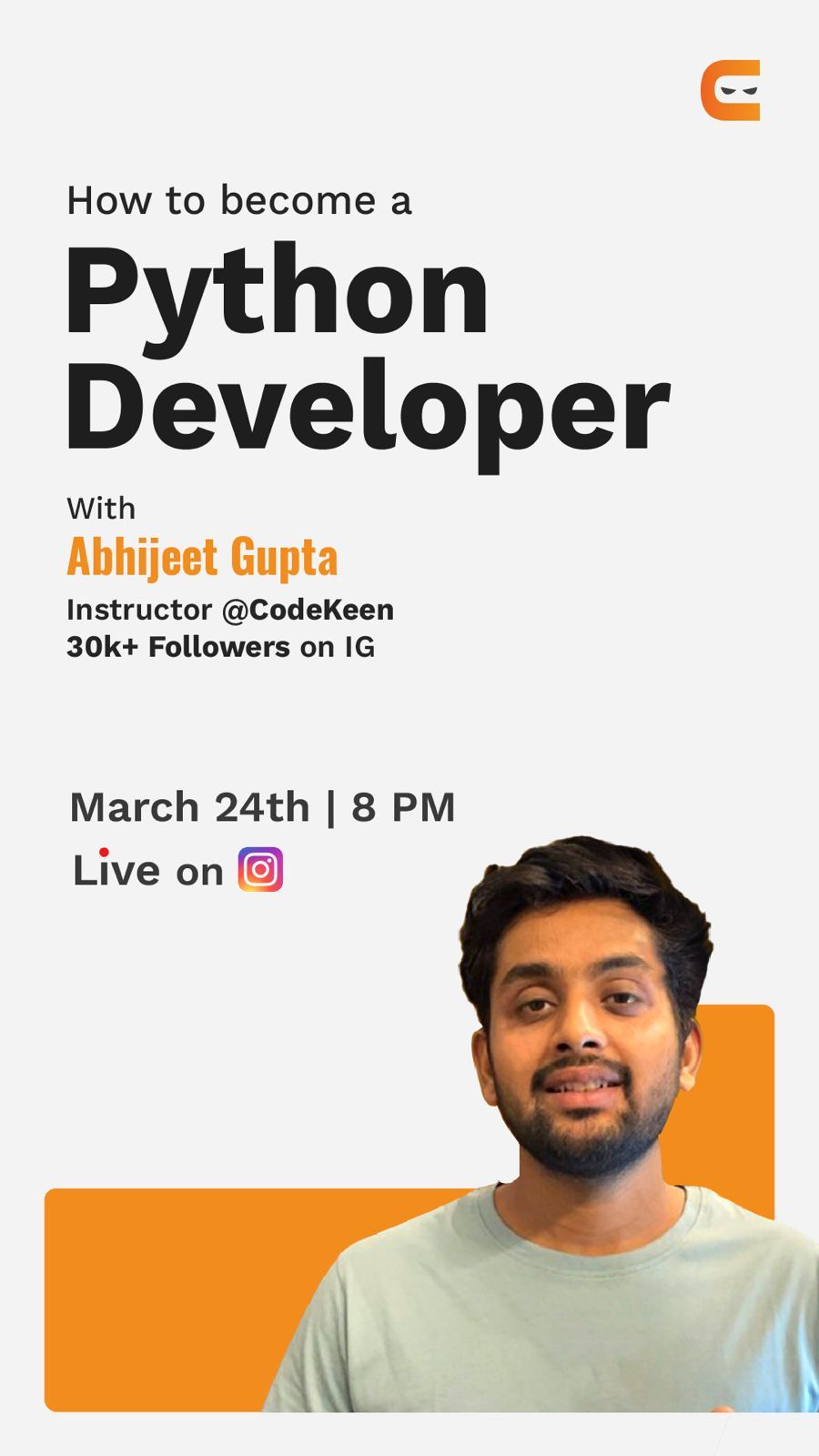 Abhijeet Gupta on LinkedIn: Catch me Live on Coding Ninjas, Today 8 PM ... Abhijeet Gupta on LinkedIn: Catch me Live on Coding Ninjas, Today 8 PM ...