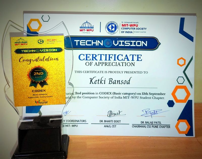 Ketki Bansod on LinkedIn: #coding #achievementunlocked #codingninjas # ... Ketki Bansod on LinkedIn: #coding #achievementunlocked #codingninjas # ...