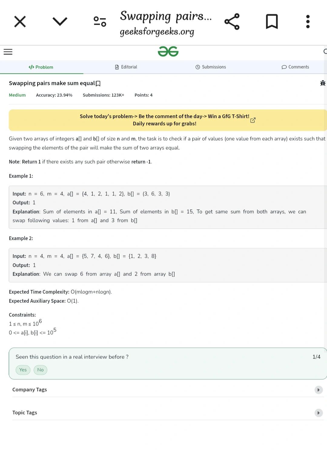 Pragati Mishra on LinkedIn: #progressoftheday #geekforgeeks #leetcode # ... Pragati Mishra on LinkedIn: #progressoftheday #geekforgeeks #leetcode # ...