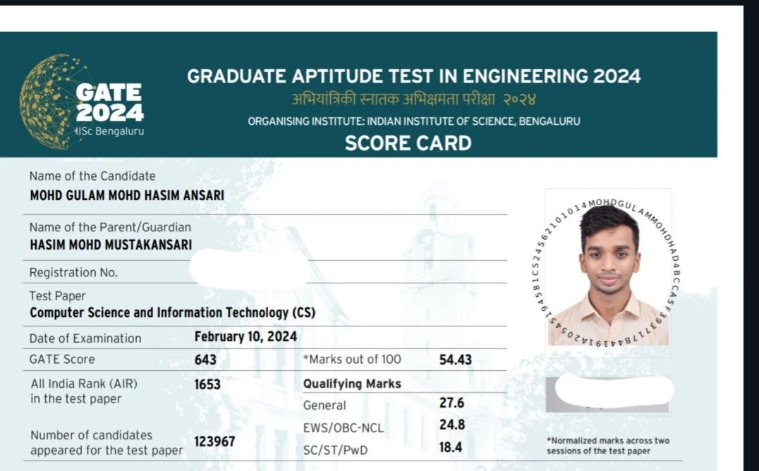 Mohd Gulam Ansari on LinkedIn: #cse Mohd Gulam Ansari on LinkedIn: #cse