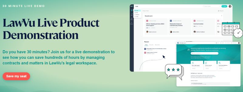 Bríd Heffernan on LinkedIn: Have you got an inkling to see LawVu in ... Bríd Heffernan on LinkedIn: Have you got an inkling to see LawVu in ...