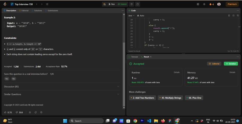 Rahul Kumar on LinkedIn: #leetcode #problemsolving #codingjourney # ... Rahul Kumar on LinkedIn: #leetcode #problemsolving #codingjourney # ...