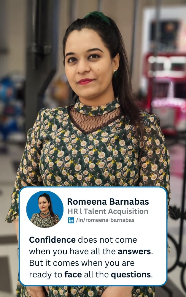 ROMEENA BARNABAS posted on LinkedIn ROMEENA BARNABAS posted on LinkedIn