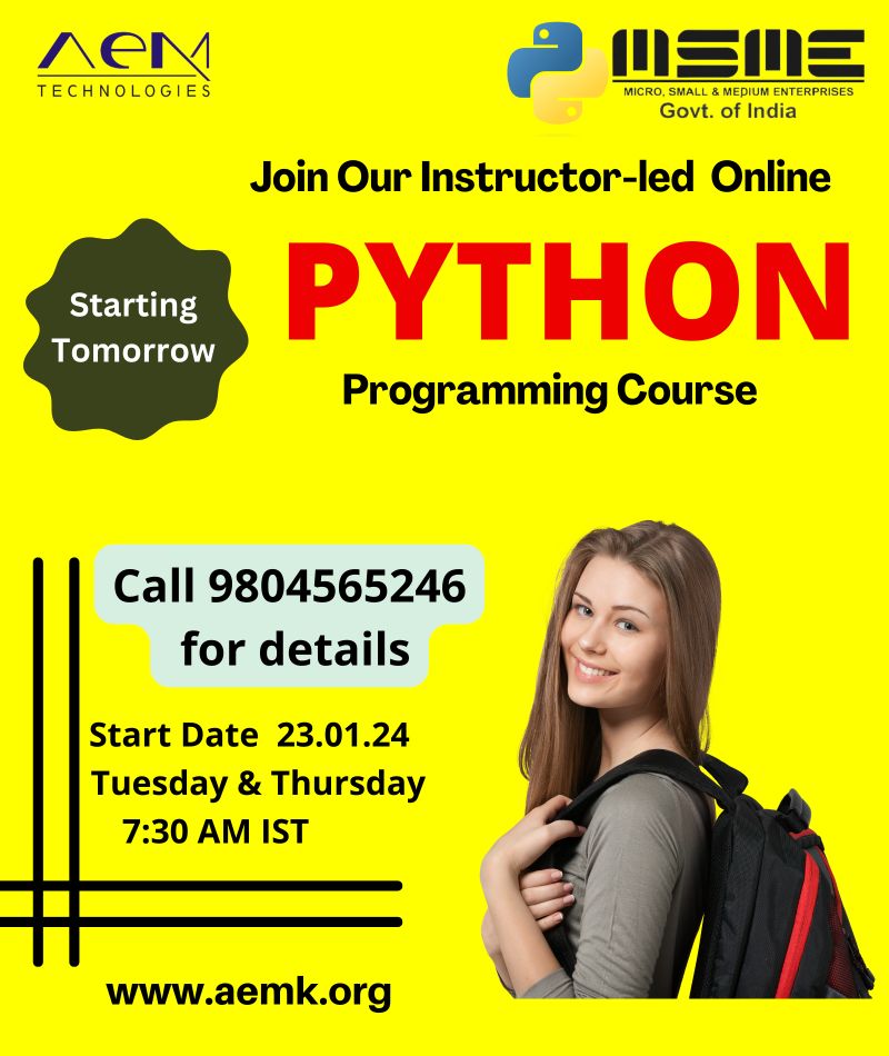 AEM Technologies on LinkedIn: Embark on your Python journey with ... AEM Technologies on LinkedIn: Embark on your Python journey with ...