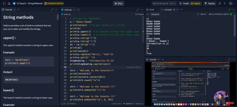 ROHAN KADAM on LinkedIn: #100daysofpython #python #programming # ... ROHAN KADAM on LinkedIn: #100daysofpython #python #programming # ...