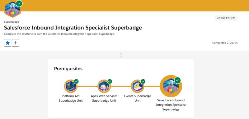 Completed Salesforce Inbound Specialist Superbadge | Shubham Gupta ... Completed Salesforce Inbound Specialist Superbadge | Shubham Gupta ...