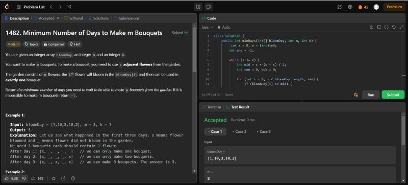 Kamal Mishra on LinkedIn: #100daysofdsa #dsachallenge #java #leetcode # ... Kamal Mishra on LinkedIn: #100daysofdsa #dsachallenge #java #leetcode # ...