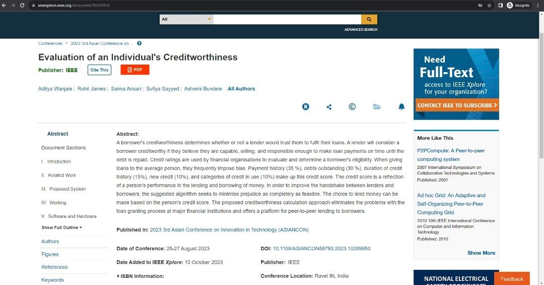 Aditya Wanjale on LinkedIn: Published a research paper on Evaluation of ... Aditya Wanjale on LinkedIn: Published a research paper on Evaluation of ...