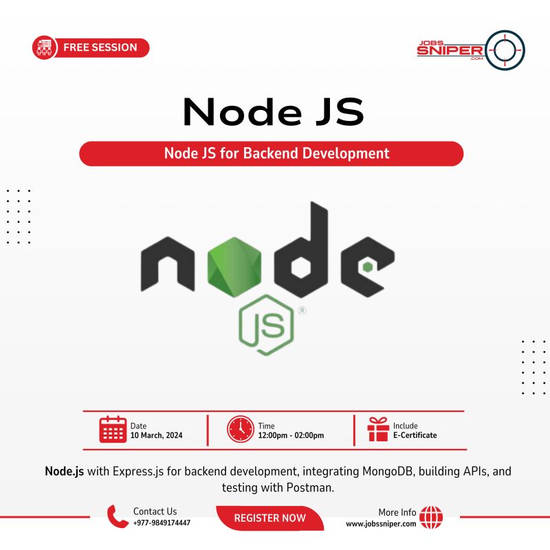 Ujjwal Poudel on LinkedIn: #jobssniper #onjobssniper #nodejs #backend # ... Ujjwal Poudel on LinkedIn: #jobssniper #onjobssniper #nodejs #backend # ...