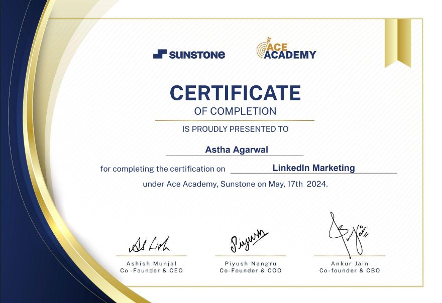 Astha Agarwal on LinkedIn: #linkedinmarketing Astha Agarwal on LinkedIn: #linkedinmarketing