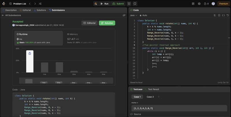 Sarvagya singh on LinkedIn: #leetcode #arrayrotation #algorithms # ... Sarvagya singh on LinkedIn: #leetcode #arrayrotation #algorithms # ...