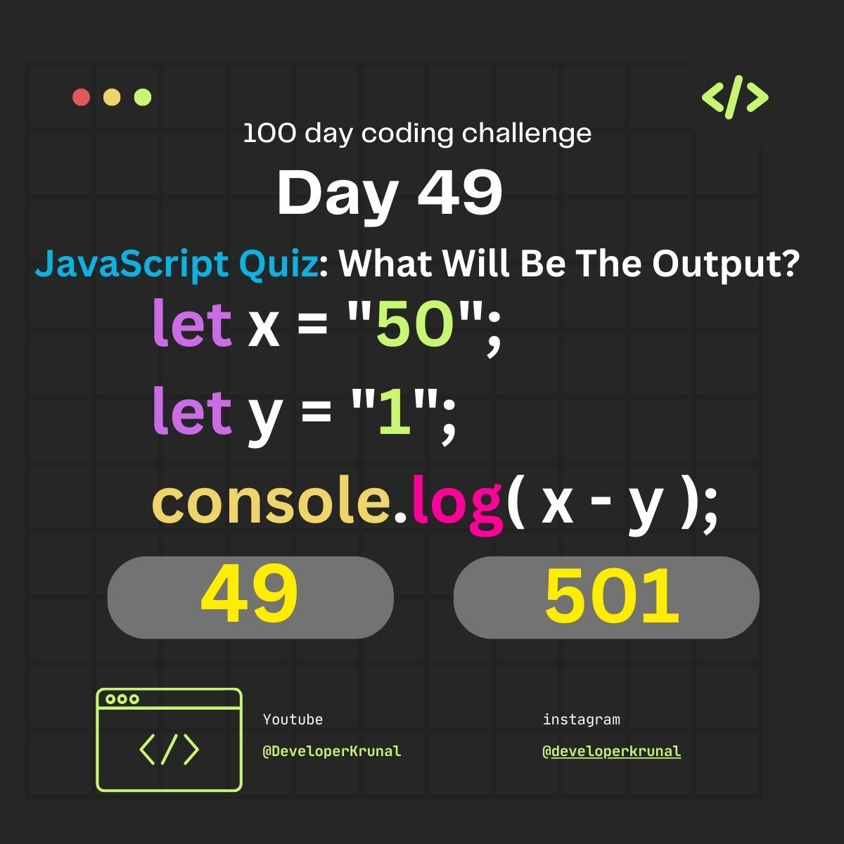Krunal Trivedi on LinkedIn: #javascript #coders #javascript # ... Krunal Trivedi on LinkedIn: #javascript #coders #javascript # ...