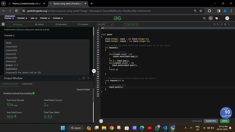 Ayush kumar on LinkedIn: #100daysofcodechallenge #problemsolving Ayush kumar on LinkedIn: #100daysofcodechallenge #problemsolving