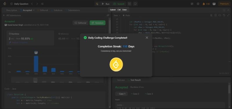 Kunal Kumar Singh on LinkedIn: #150daysofcode #potd #leetcode # ... Kunal Kumar Singh on LinkedIn: #150daysofcode #potd #leetcode # ...