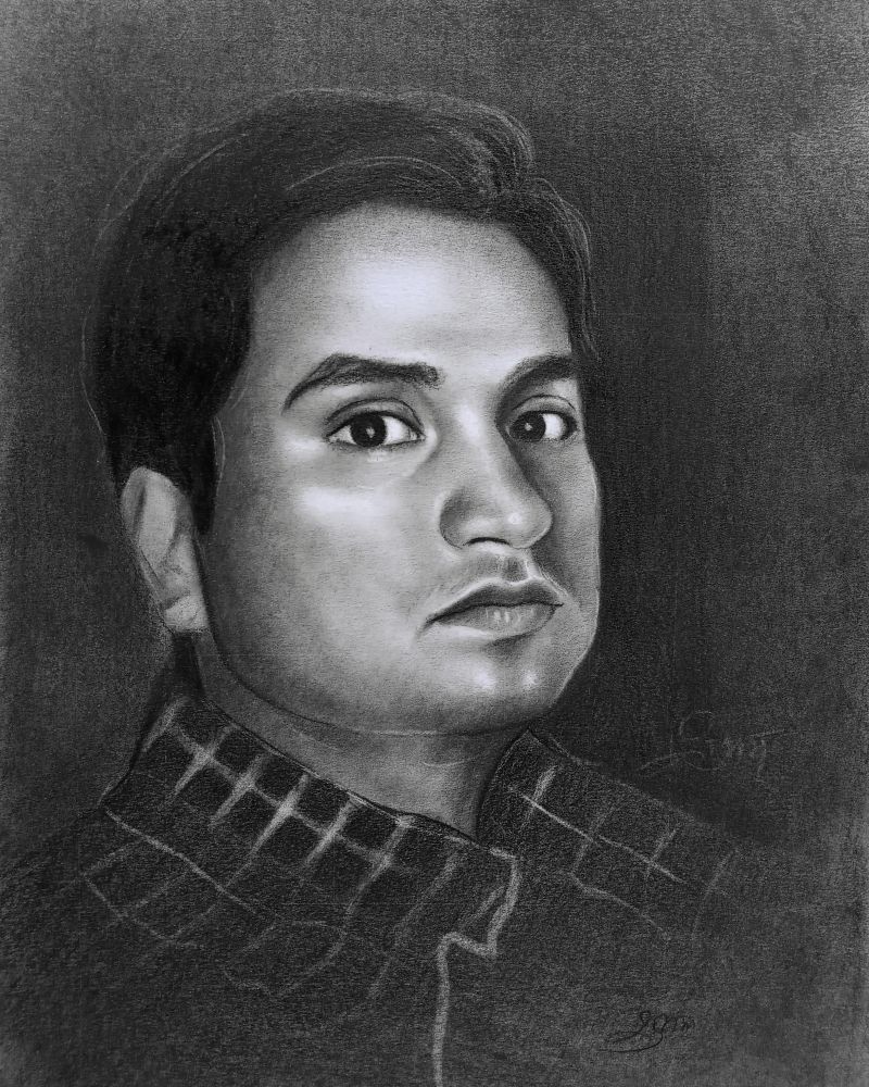 Artist Shubham Rajak on LinkedIn: Father charcoal portrait by artist ... Artist Shubham Rajak on LinkedIn: Father charcoal portrait by artist ...