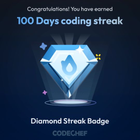SHIVMANI TRIPATHI on LinkedIn: #codechef #coding #100daysofcode # ... SHIVMANI TRIPATHI on LinkedIn: #codechef #coding #100daysofcode # ...
