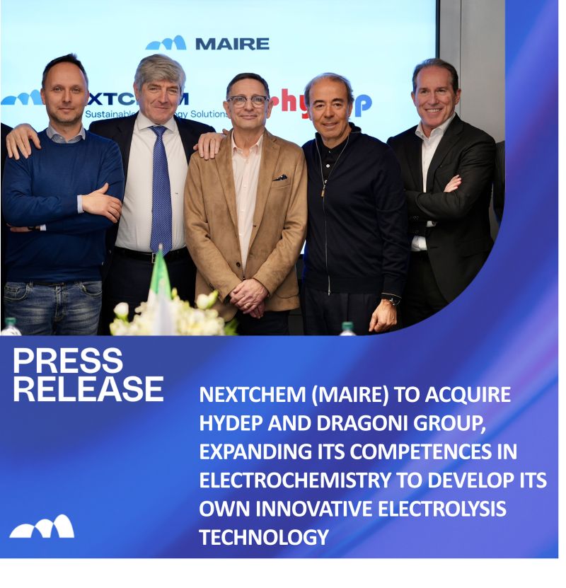 MAIRE on LinkedIn: 📣 We announce that NextChem (Sustainable Technology ... MAIRE on LinkedIn: 📣 We announce that NextChem (Sustainable Technology ...