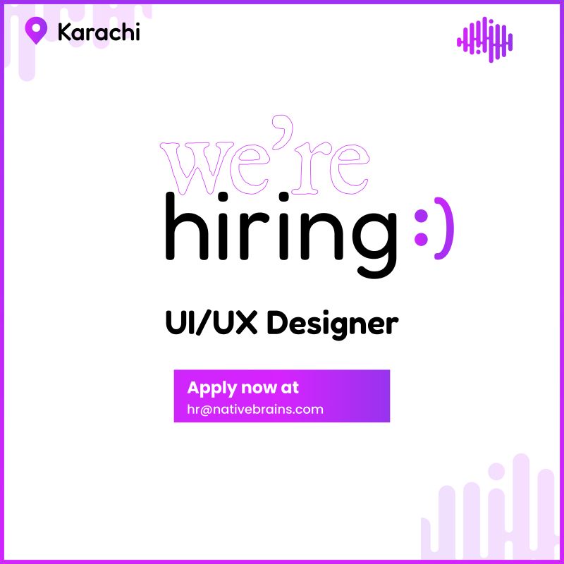 Rabia Yousuf on LinkedIn: Hiring Alert Rabia Yousuf on LinkedIn: Hiring Alert