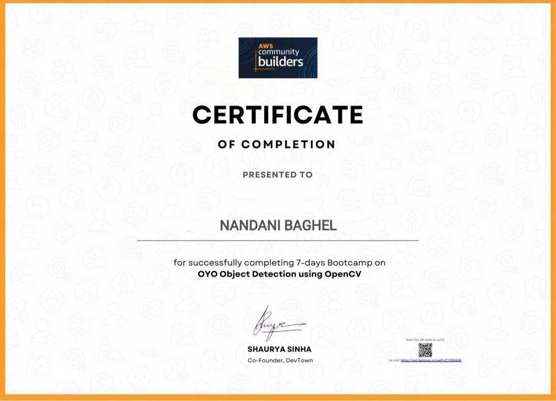 Nandani Baghel on LinkedIn: #opencv #computervision #objectdetection # ... Nandani Baghel on LinkedIn: #opencv #computervision #objectdetection # ...