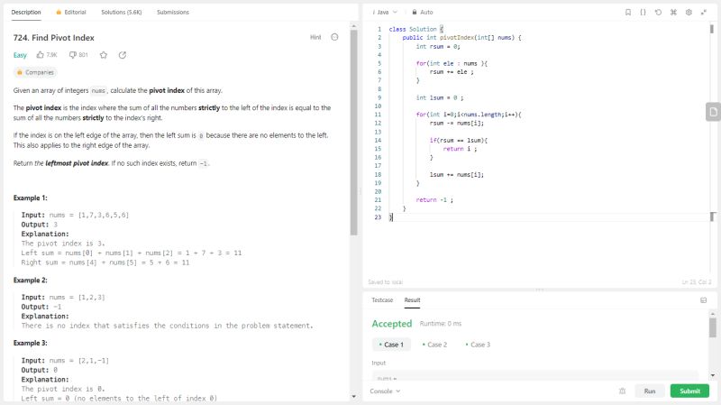 Dhruv Gupta on LinkedIn: #leetcodechallenge #codingjourney # ... Dhruv Gupta on LinkedIn: #leetcodechallenge #codingjourney # ...
