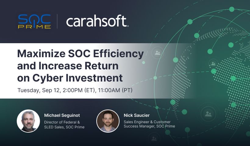 Julia Daniloff on LinkedIn: Maximize SOC Efficiency / Increase Return ... Julia Daniloff on LinkedIn: Maximize SOC Efficiency / Increase Return ...
