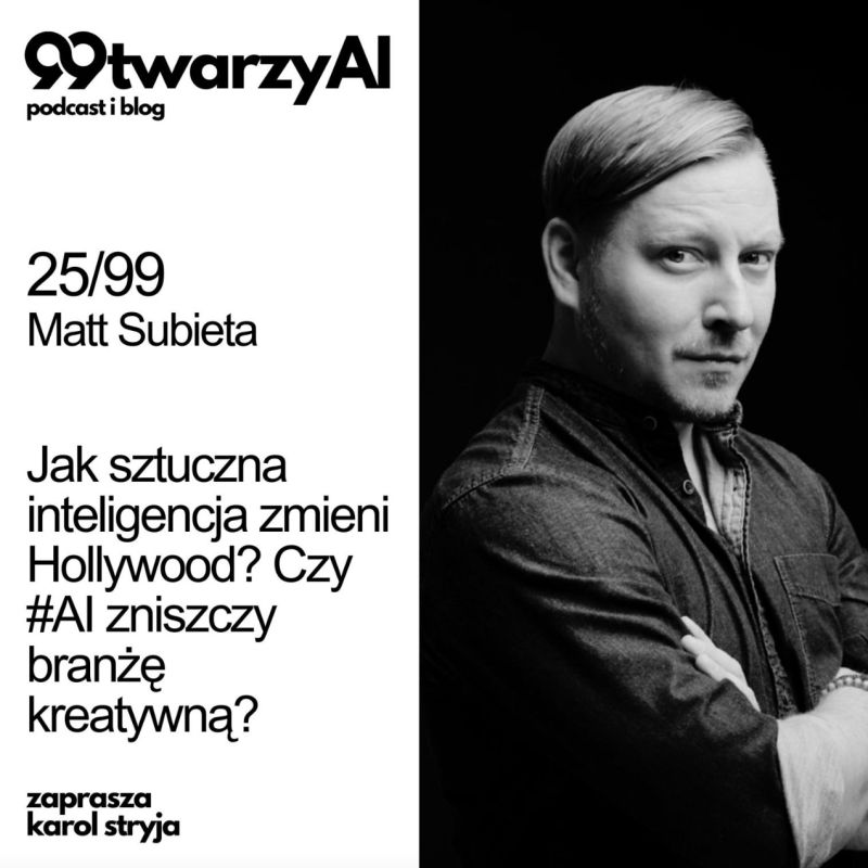 Matt Subieta, PhD na LinkedIn: 🎬🤖🚀 Porozmawialismy z Karol Stryja nieco ... Matt Subieta, PhD na LinkedIn: 🎬🤖🚀 Porozmawialismy z Karol Stryja nieco ...
