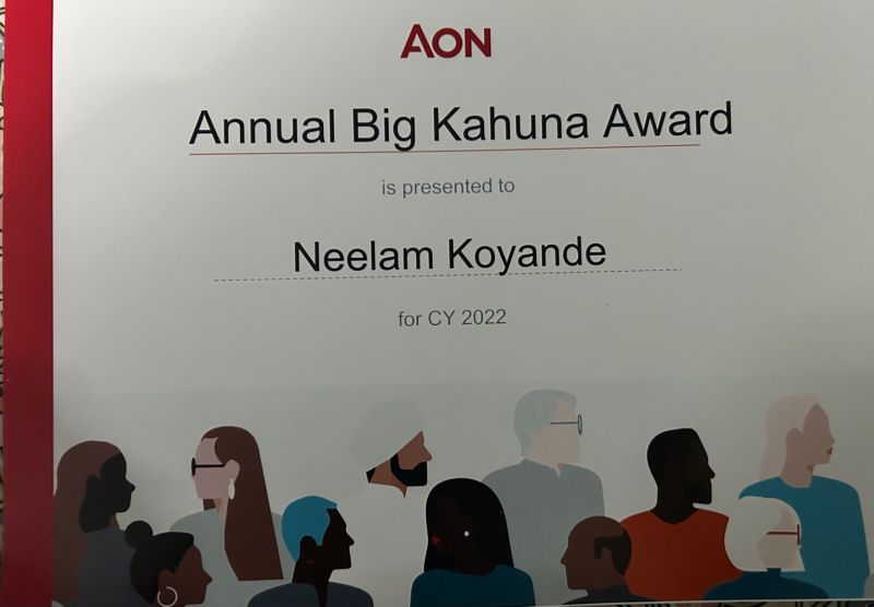 Neelam Singh Koyande on LinkedIn: #aonunited | 30 comments Neelam Singh Koyande on LinkedIn: #aonunited | 30 comments