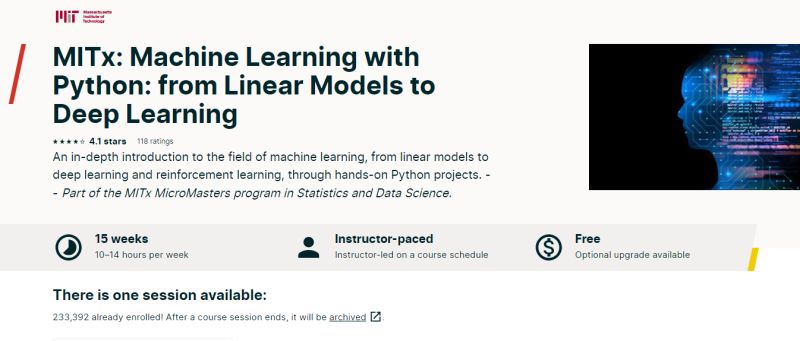 Python Coding on LinkedIn: MITx: Machine Learning with Python: from ... Python Coding on LinkedIn: MITx: Machine Learning with Python: from ...