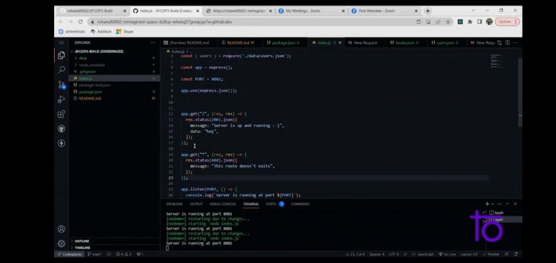 Abhijith B on LinkedIn: #devtown #expressjs #nodejs #programmingjourney ... Abhijith B on LinkedIn: #devtown #expressjs #nodejs #programmingjourney ...