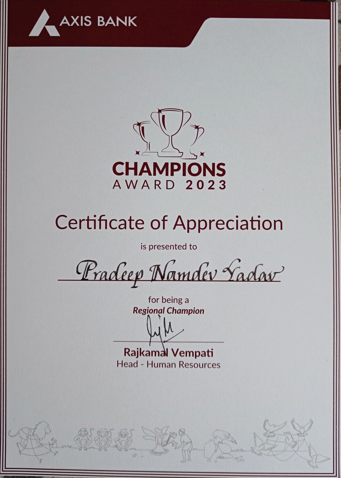 Pradeep Yadav on LinkedIn: #axisbankchampions | 18 comments Pradeep Yadav on LinkedIn: #axisbankchampions | 18 comments