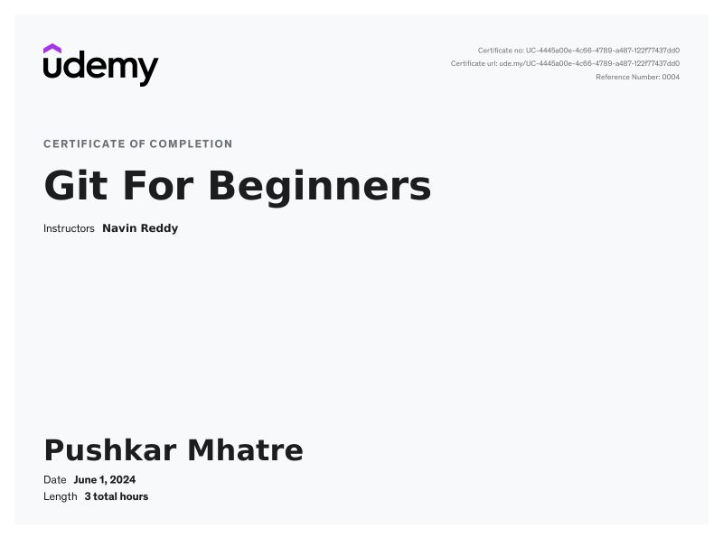 Pushkar Mhatre on LinkedIn: #git #github Pushkar Mhatre on LinkedIn: #git #github