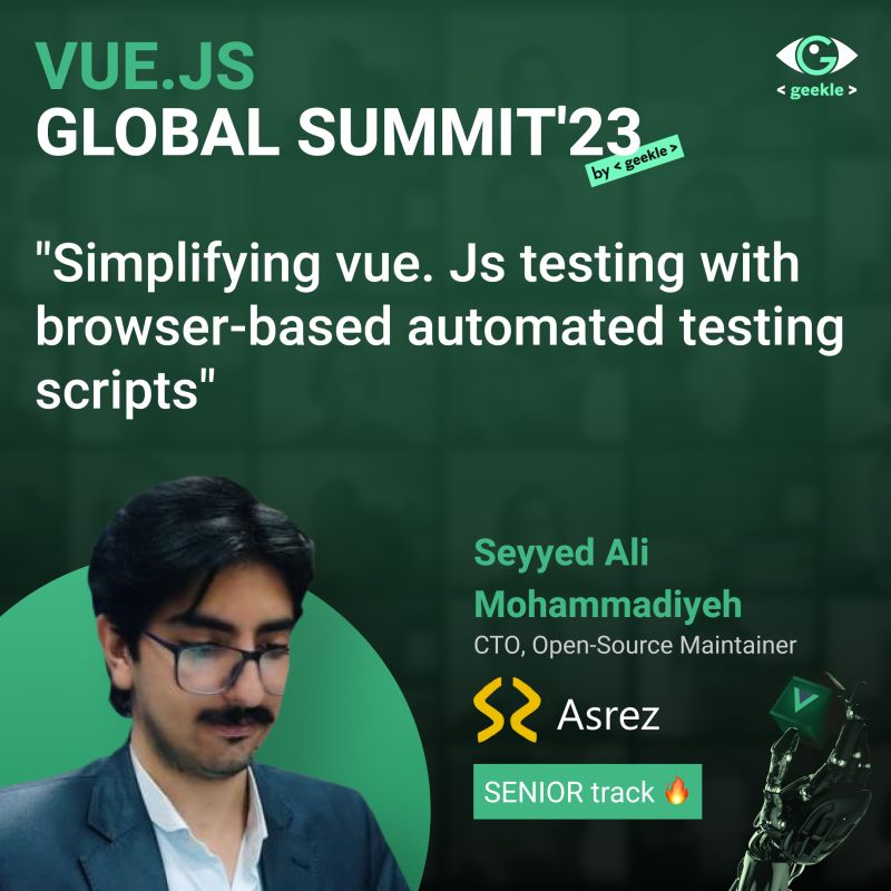 Vue.js Fellows on LinkedIn: #vue #vuejs #summit #javascript #technews # ... Vue.js Fellows on LinkedIn: #vue #vuejs #summit #javascript #technews # ...