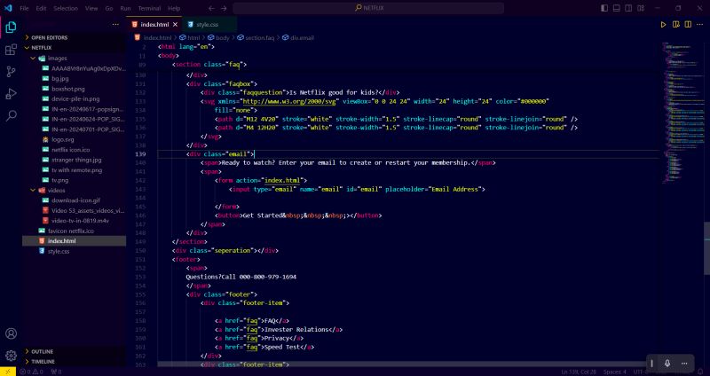 Dalai kaushik Ram on LinkedIn: #webdevelopment #netflix #html #css Dalai kaushik Ram on LinkedIn: #webdevelopment #netflix #html #css