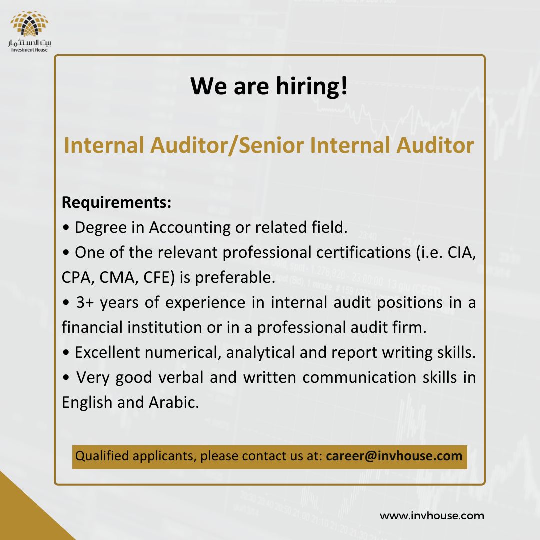 Mahmoud Asa'd, CIA, CISA, CFE posted on LinkedIn Mahmoud Asa'd, CIA, CISA, CFE posted on LinkedIn