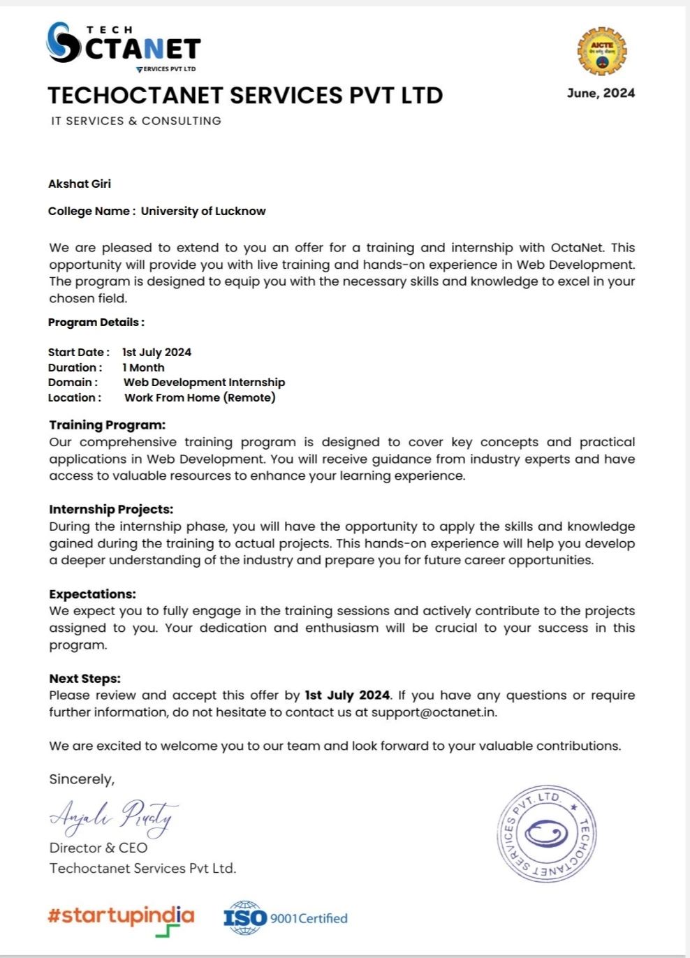 Akshat Giri on LinkedIn: #internship #webdevelopment #oppurtunity # ... Akshat Giri on LinkedIn: #internship #webdevelopment #oppurtunity # ...