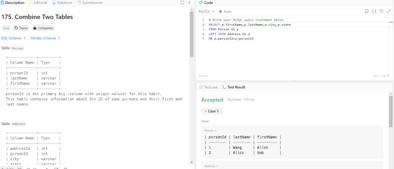 RAMKUMAR K on LinkedIn: #leetcode #sql #problemsolving #learningjourney RAMKUMAR K on LinkedIn: #leetcode #sql #problemsolving #learningjourney