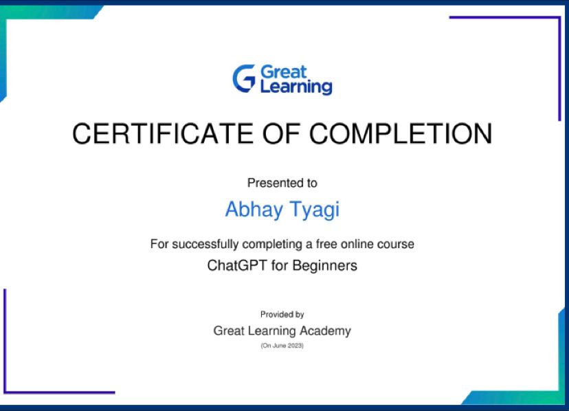Abhay Tyagi on LinkedIn: #chatgpt #chatbot #artificialintelligence # ... Abhay Tyagi on LinkedIn: #chatgpt #chatbot #artificialintelligence # ...